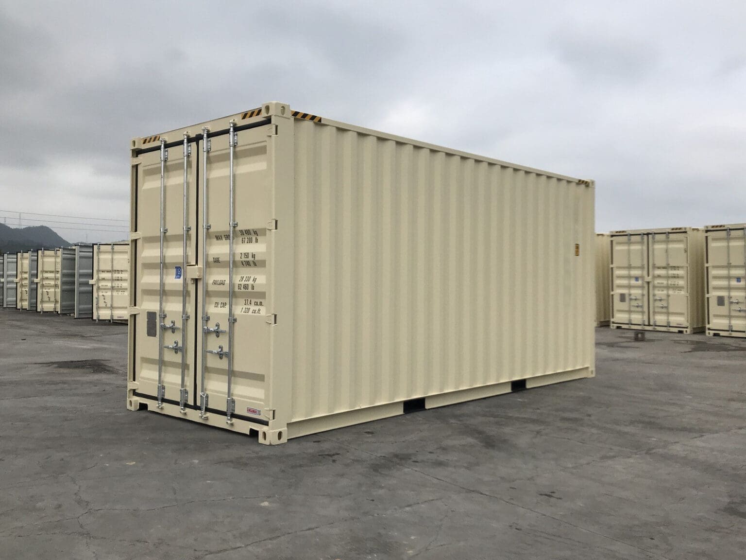 20ft high cube (one-trip) "Coming Soon" | Buckeye Container Carriers