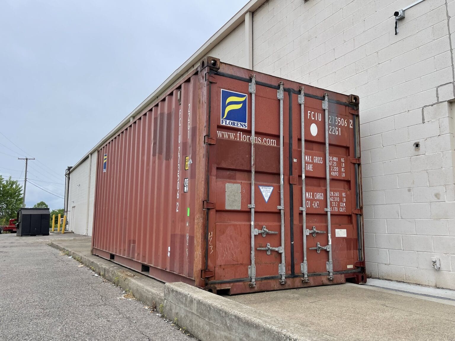 20ft standard height (wind and watertight) | Buckeye Container Carriers