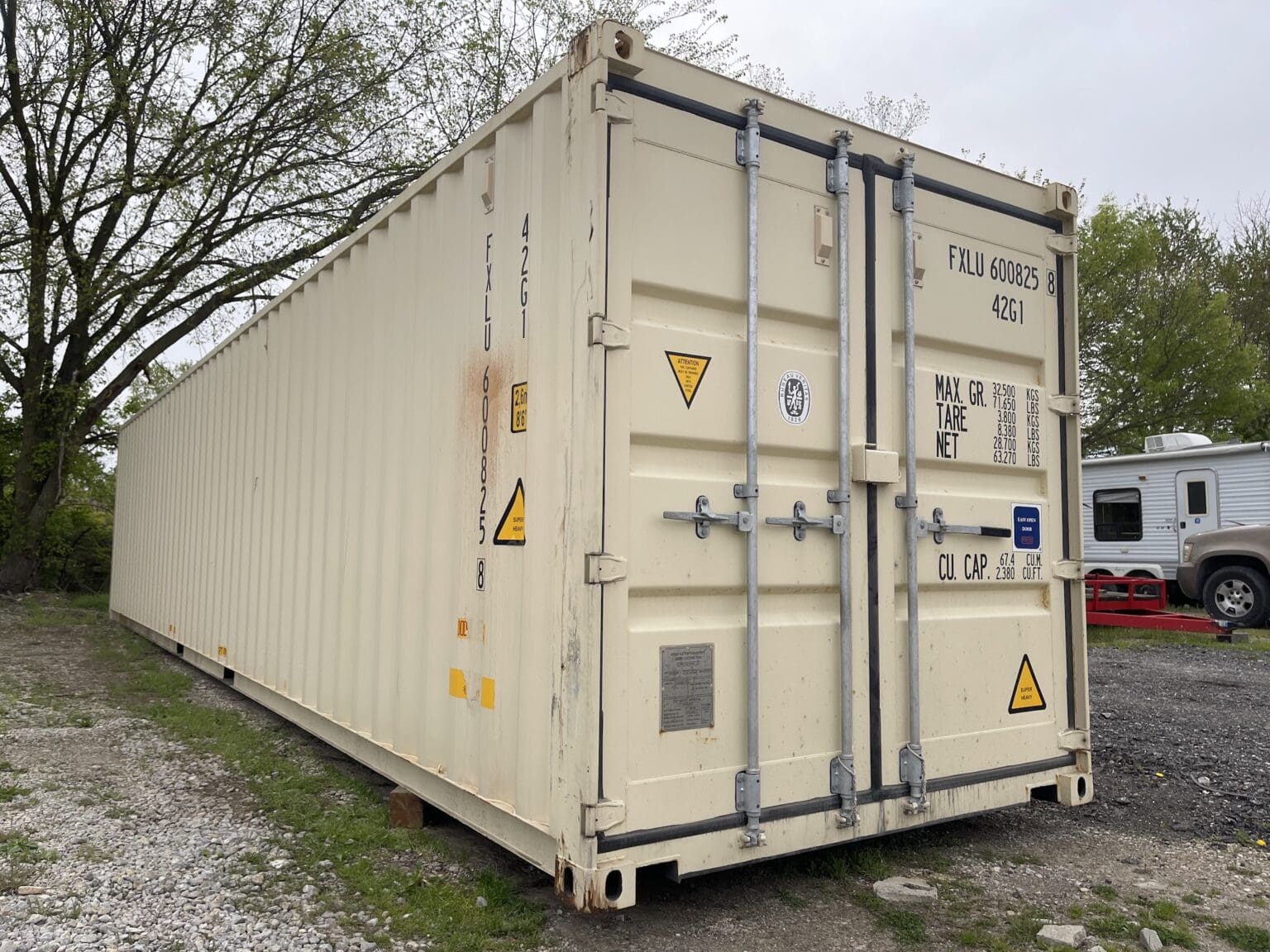 40ft standard height (one-trip) | Buckeye Container Carriers